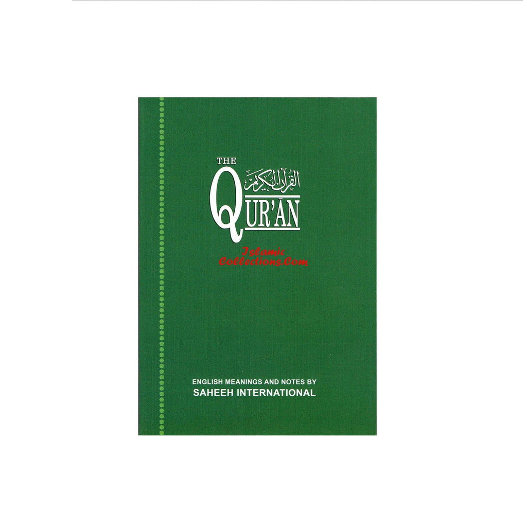 The Quran Arabic Text With Corresponding English Small Size – Islamic ...