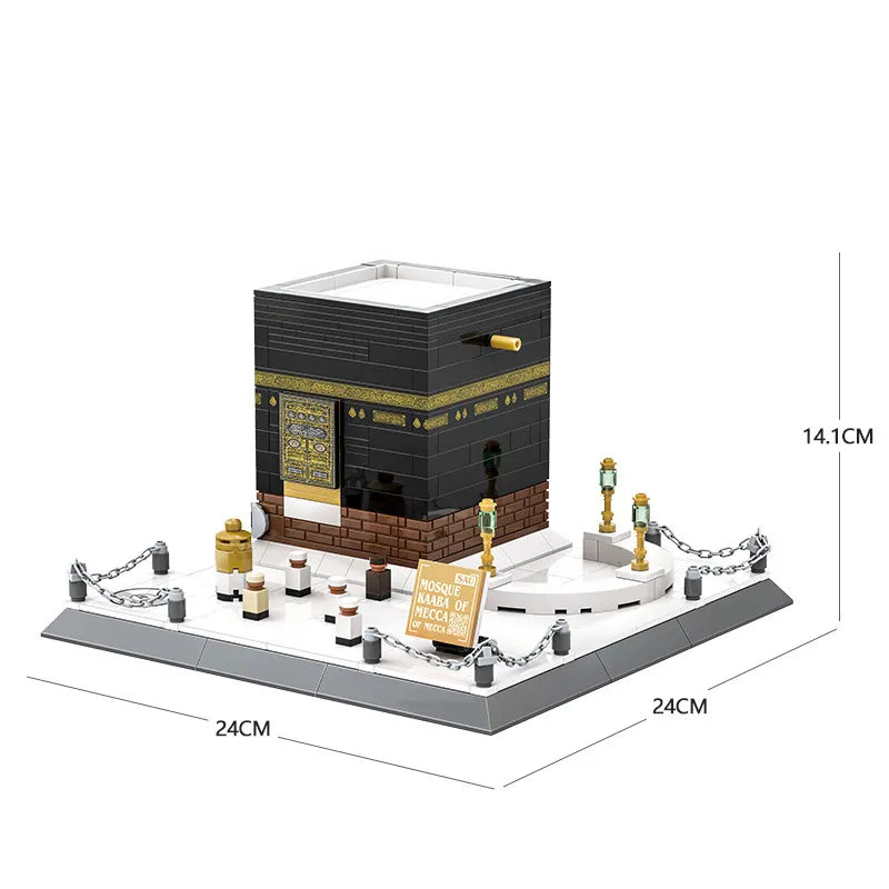 Kaabah Mecca, House of Allah, Building Toy Model Set 2025 New Gift Arc ...